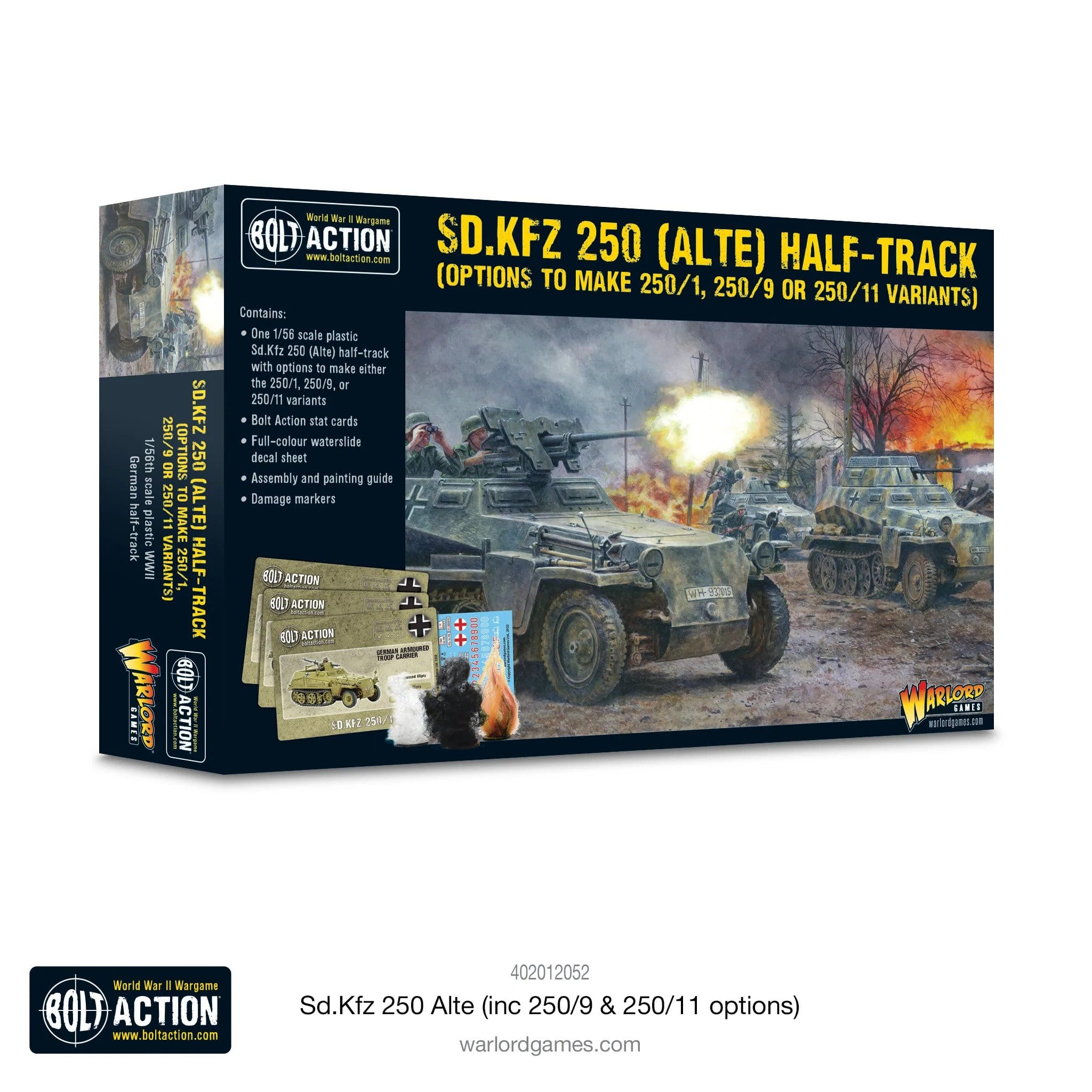 [402012052] Sd.Kfz 250 (Alte) Half-Track | Battlefield Hobbies