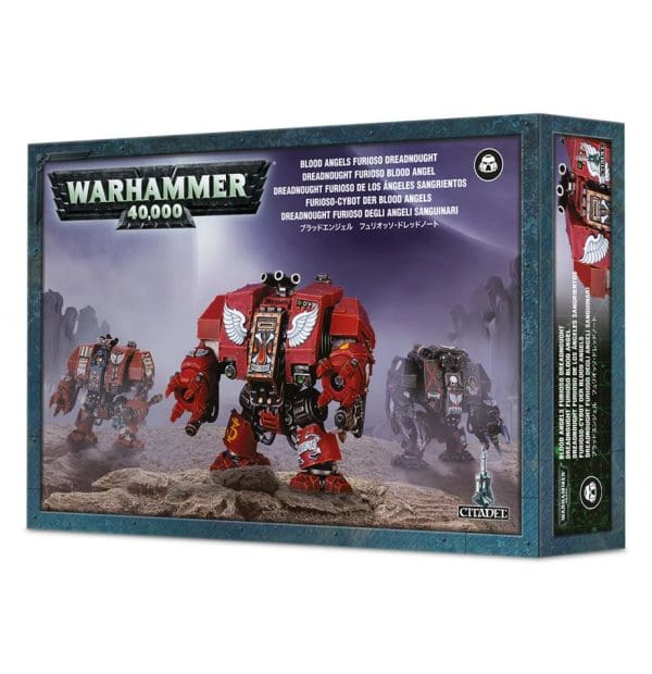 [99120101354] Blood Angels Furioso Dreadnought | Battlefield Hobbies