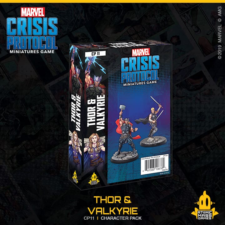 [FFGMSG11] Marvel Crisis Protocol: Thor and Valkyrie | Battlefield Hobbies