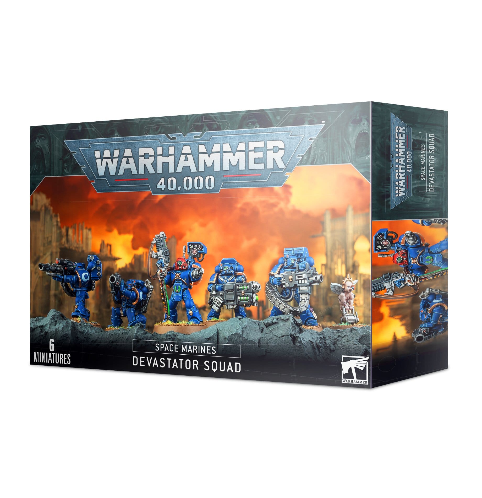 [99120101317] Space Marines Devastator Squad | Battlefield Hobbies