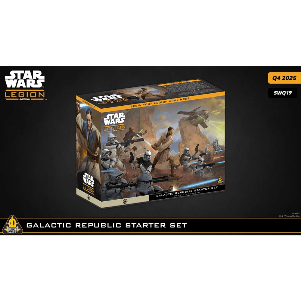 [SWQ19] Star Wars Legion: Galactic Republic Starter Set | Battlefield ...